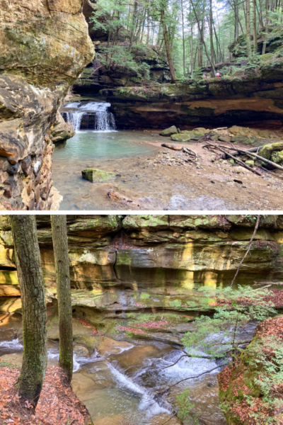 Hiking to a Waterfall in Ohio: Cedar Falls & Old Man's Cave